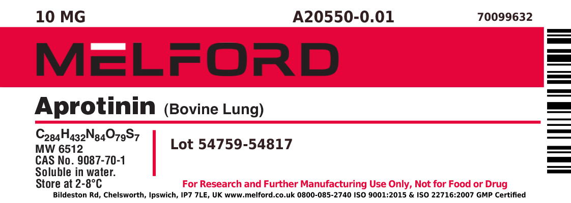 A20550-0.01 - Aprotinin, Bovine Lung, 10 Milligrams