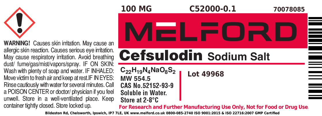 C52000-0.1 - Cefsulodin, Sodium Salt, 100 Milligrams