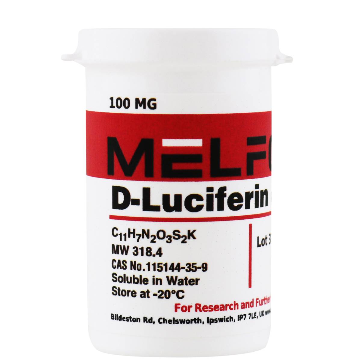 L37060-0.1 - D-Luciferin Potassium Salt [4,5-Dihydro-2-(6-hydroxy-2 ...