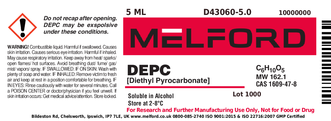 D43060-5.0 - DEPC [Diethyl Pyrocarbonate], 5 Milliliters