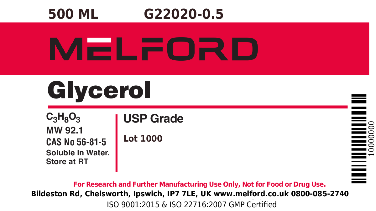 G22020-0.5 - Glycerol, 500 ML