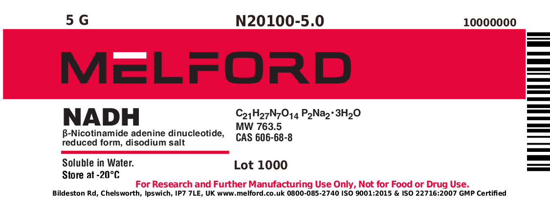 N20100-5.0 - NADH [B-Nicotinamide adenine dinucleotide, reduced form ...