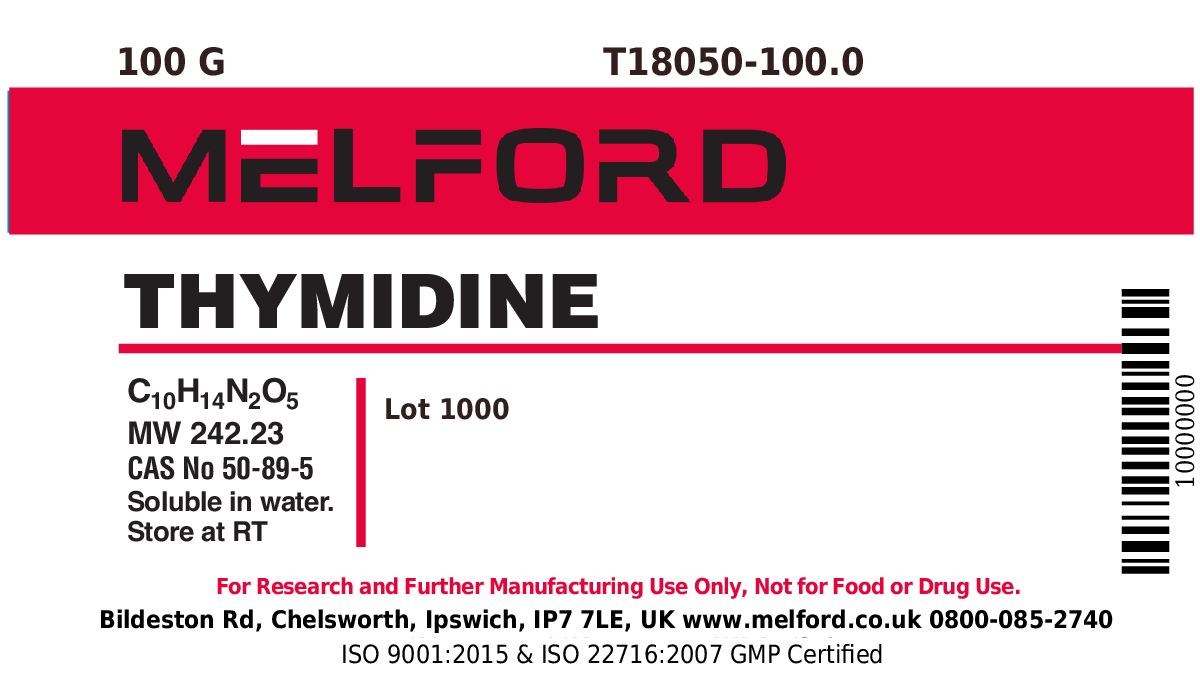 T18050-100.0 - Thymidine, 100 Grams